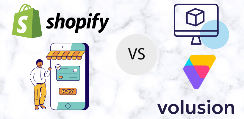 ShopifyとVolusionの比較：私たちが分析し、あなたが選ぶ（詳細レビュー）